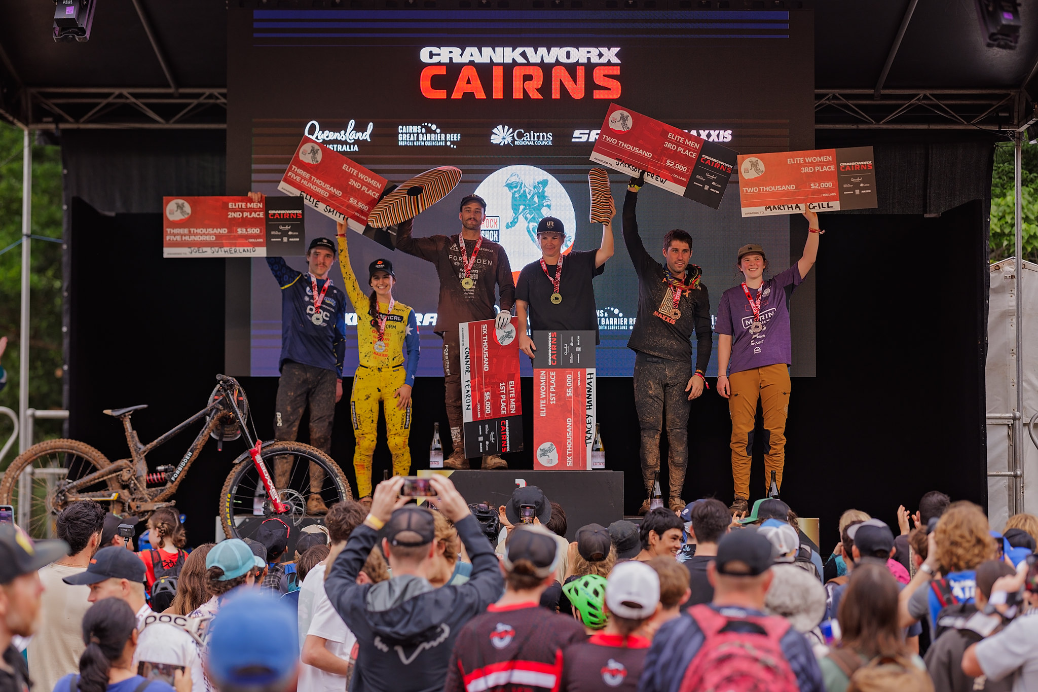 Crankworx » Golden Comeback: Tracey Hannah & Connor Fearon Take Victory ...